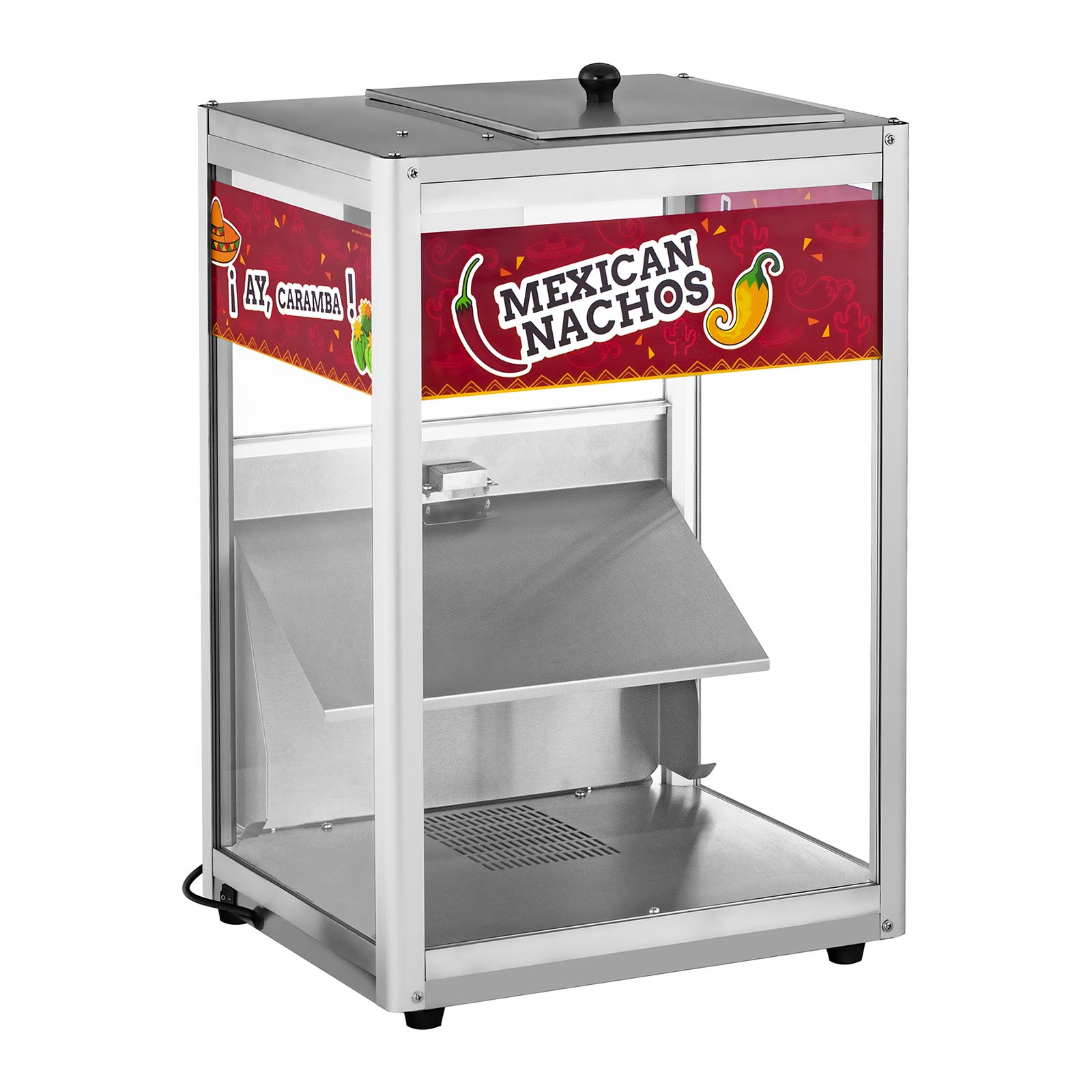 Counter Top Nacho Warmer Cabinet Retro Cinema Cheese Nacho Machine With ...